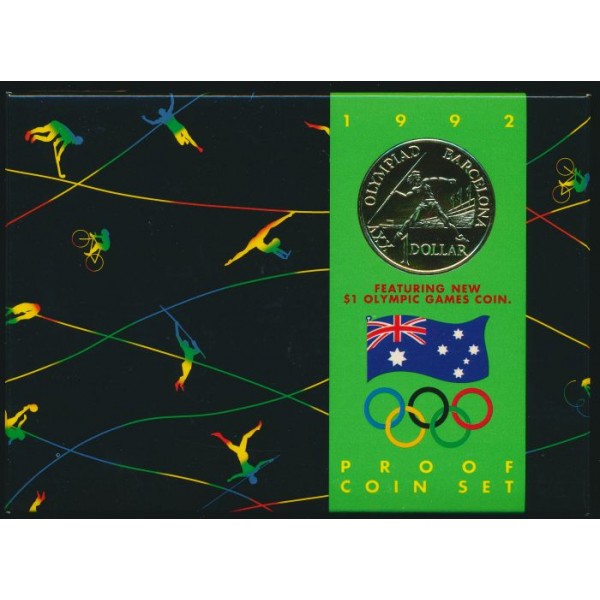 1992 Australian 6-Coin Proof Set – Sydney Coins